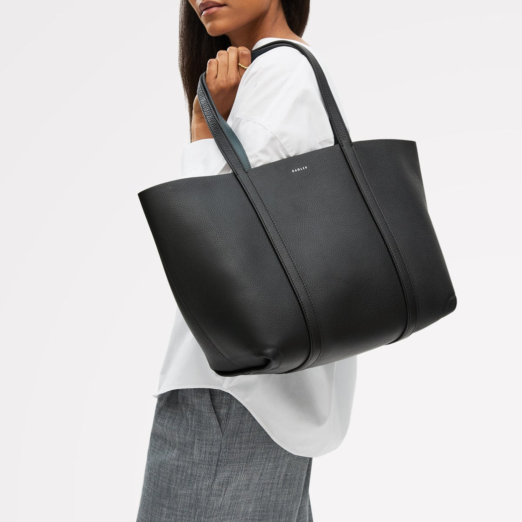 Black Large Open Top Tote | Hanbury Row AW25 | Radley London