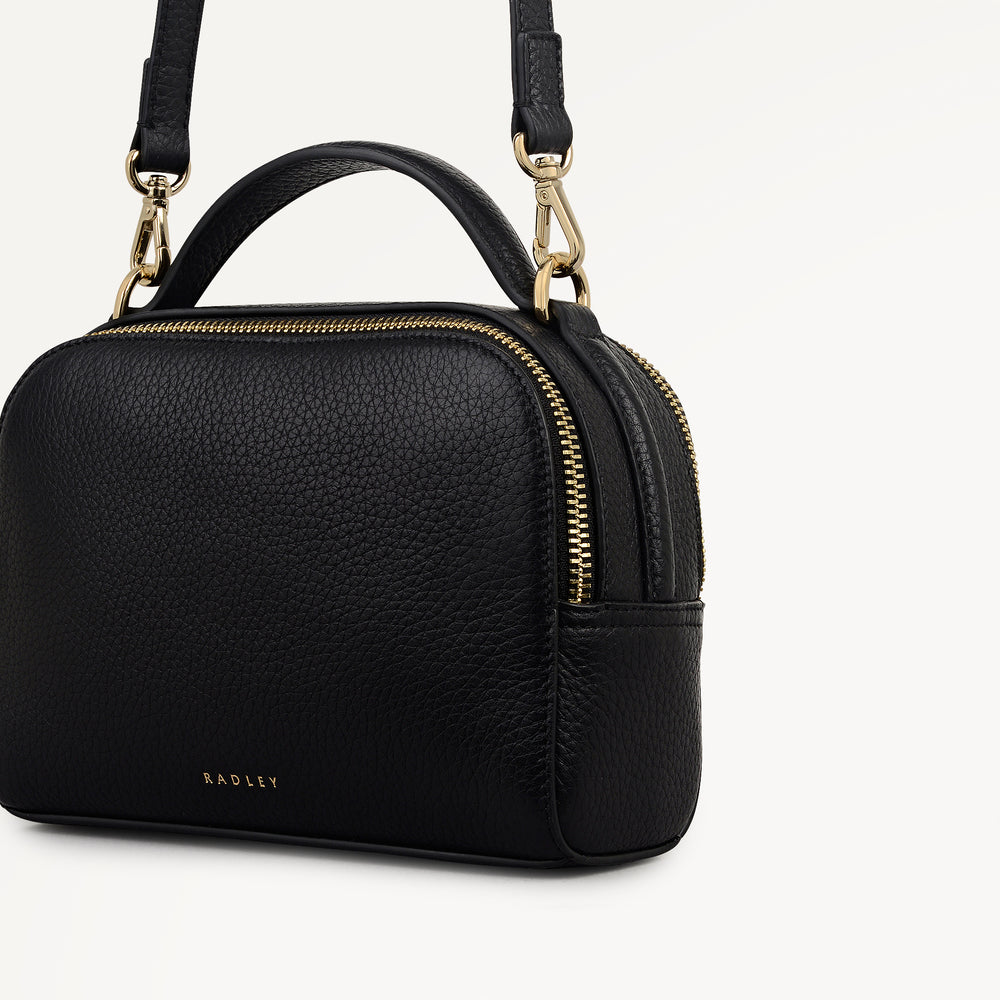 Black Small Ziptop Cross Body | Elm Avenue AW25 | Radley London
