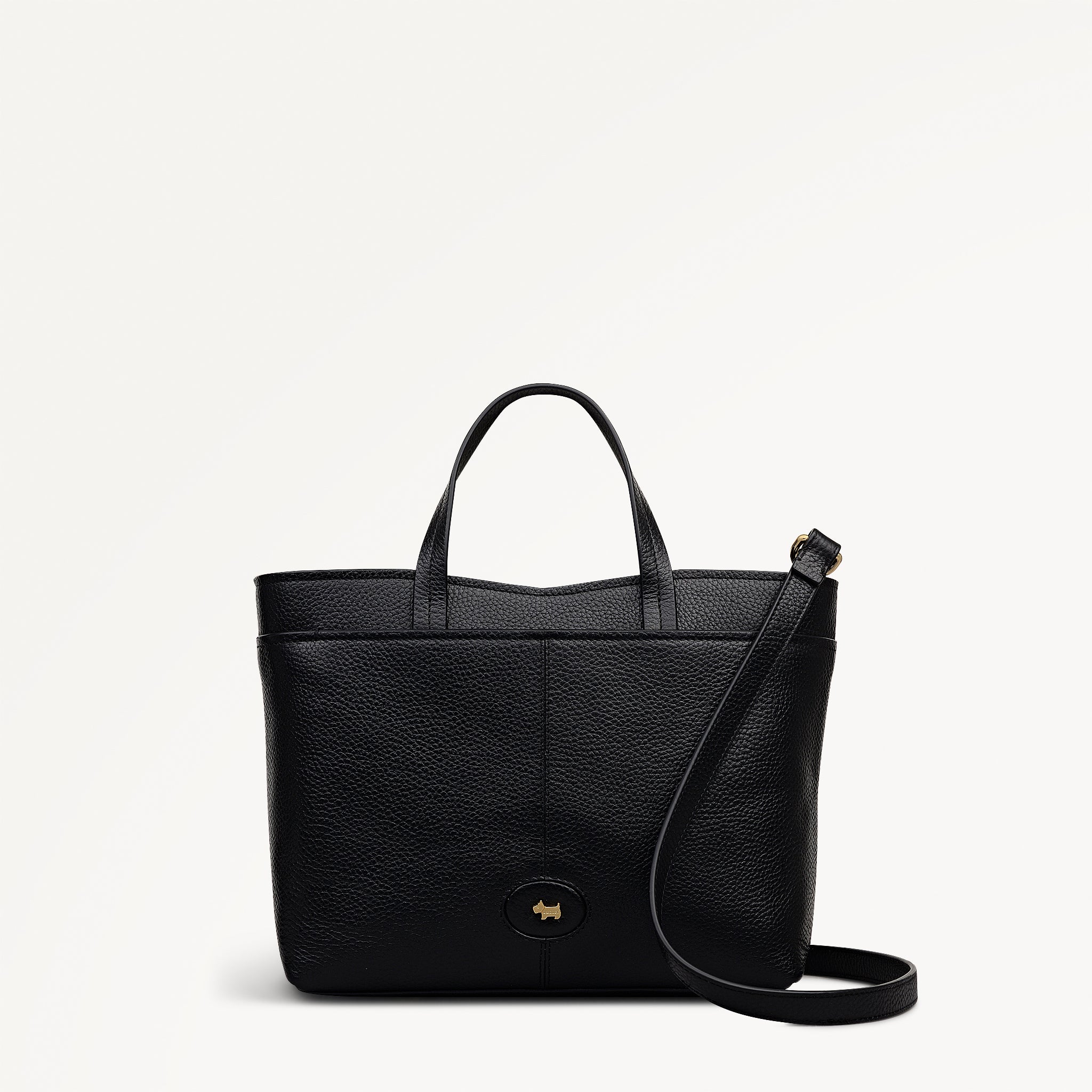 Maldon Mews Medium Ziptop Grab Black - 112920